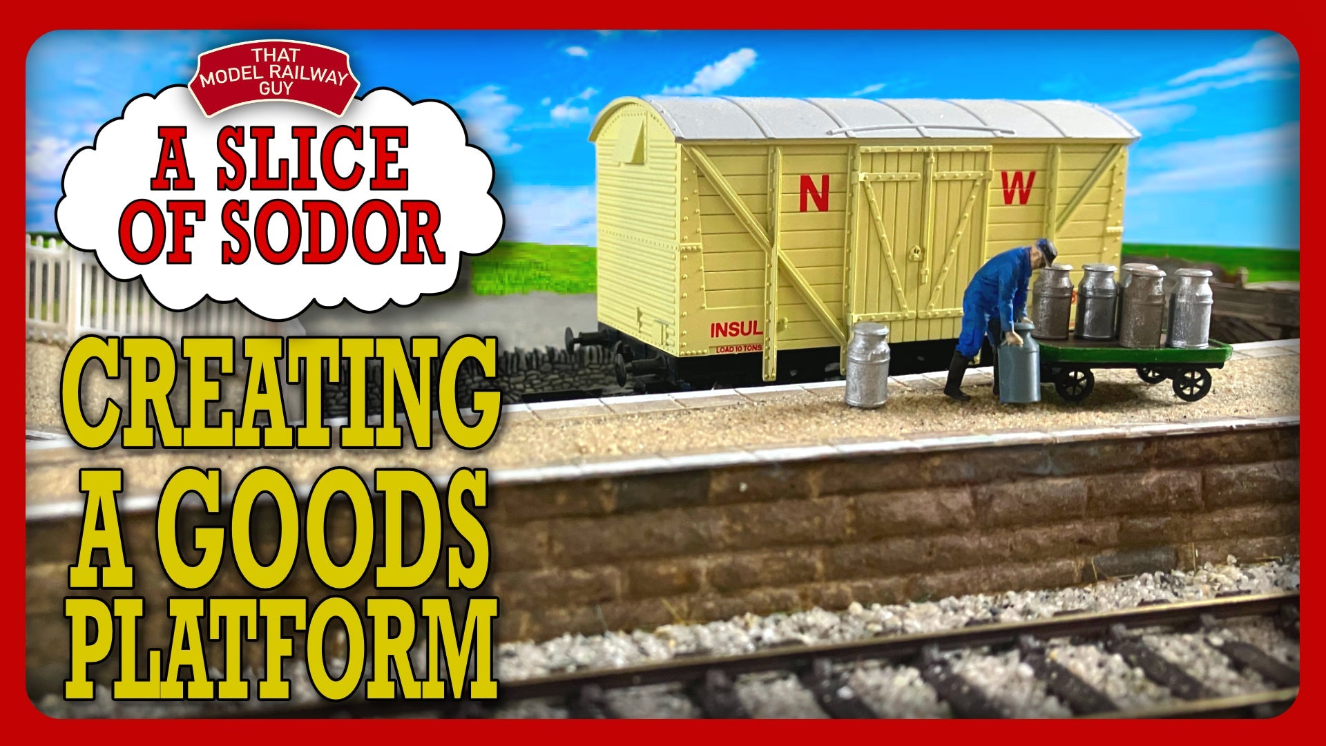 A Slice Of Sodor - Episode 7: Creating The Goods Dock Scene! – That ...